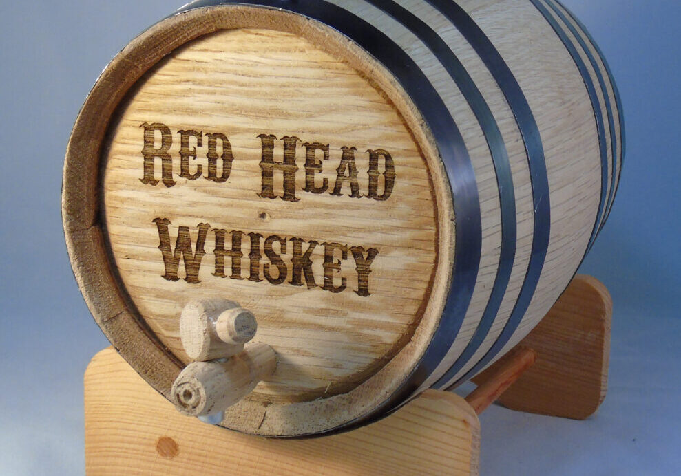 mini barrel for aging whiskey Archives - Red Head Oak Barrels | White ...